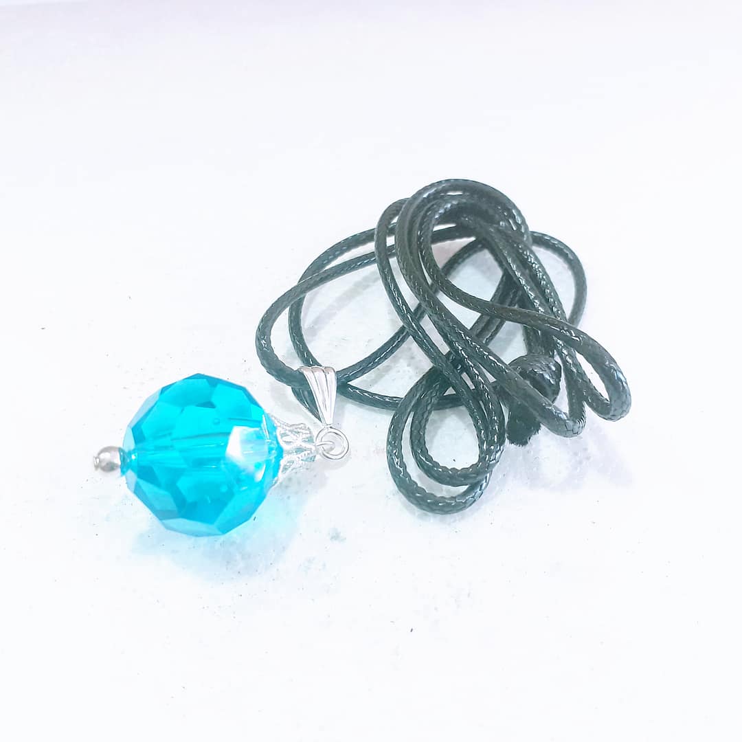 Pendentif Sphère Bleue Andara - Templo de Buda - Loja de produtos ...