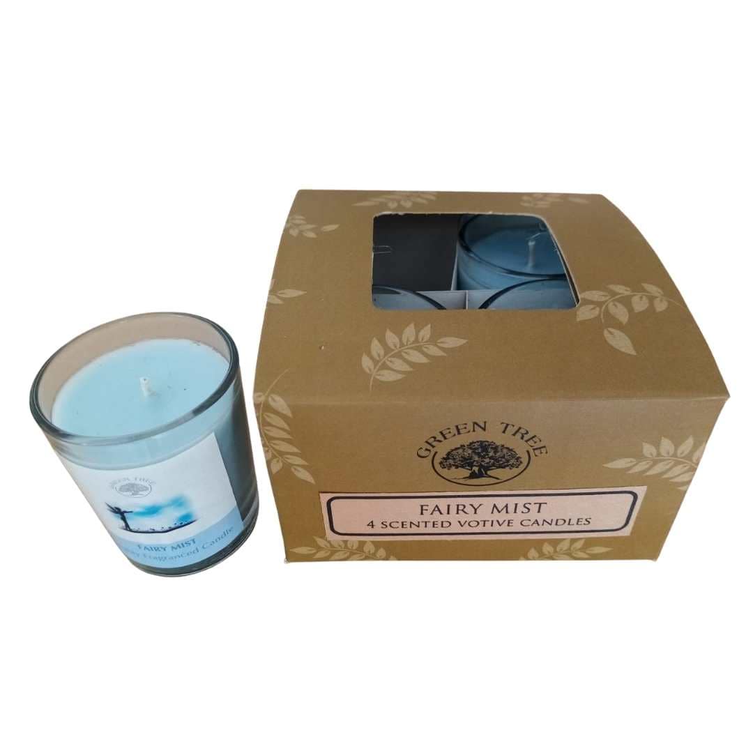 Caixa Vela Copo Perfumado Green Tree Fairy Mist - Templo de Buda ...