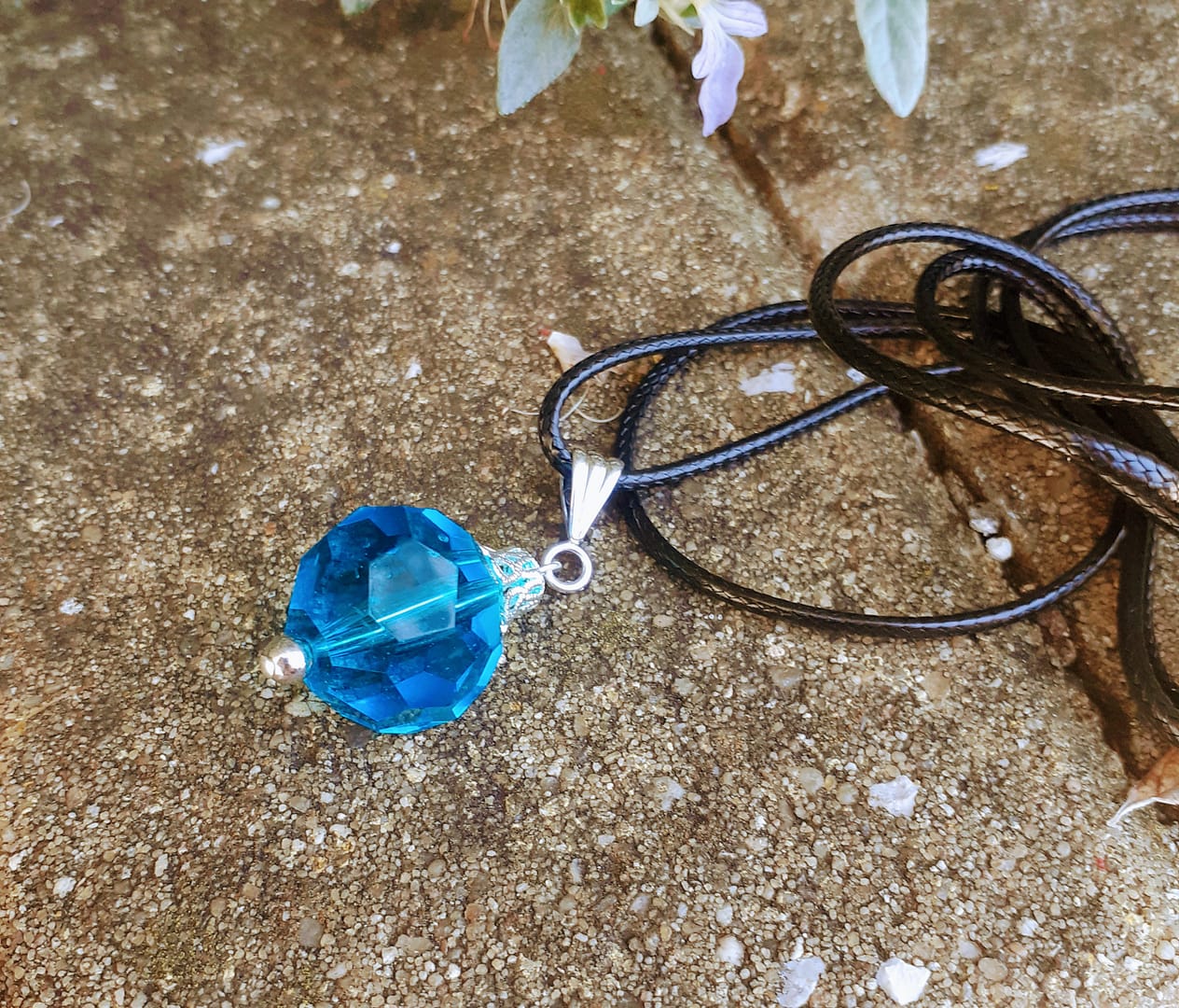 Pendentif Sphère Bleue Andara - Templo de Buda - Loja de produtos ...