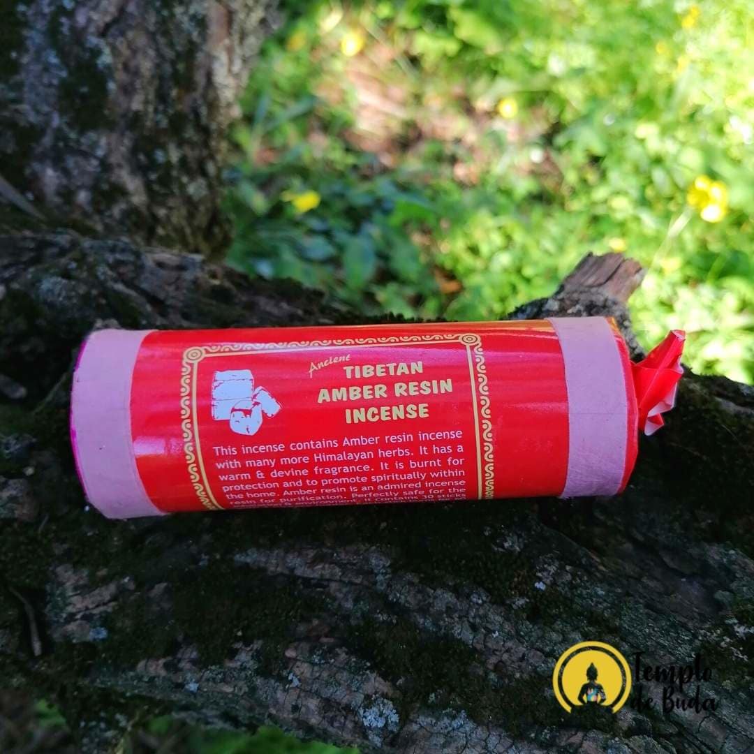Incenso Tibetano Ancient Amber Resin - Templo de Buda